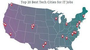 The Top 20 Best Cities for Tech Jobs - Green Key Resources